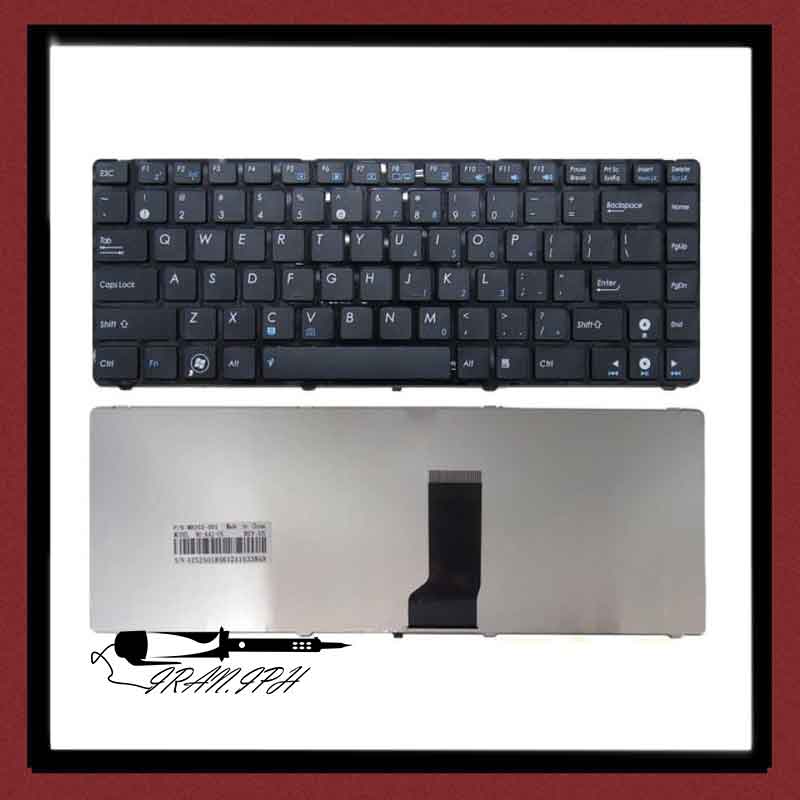 کیبورد لپ تاپ ایسوس K42 با فریم – iraniph