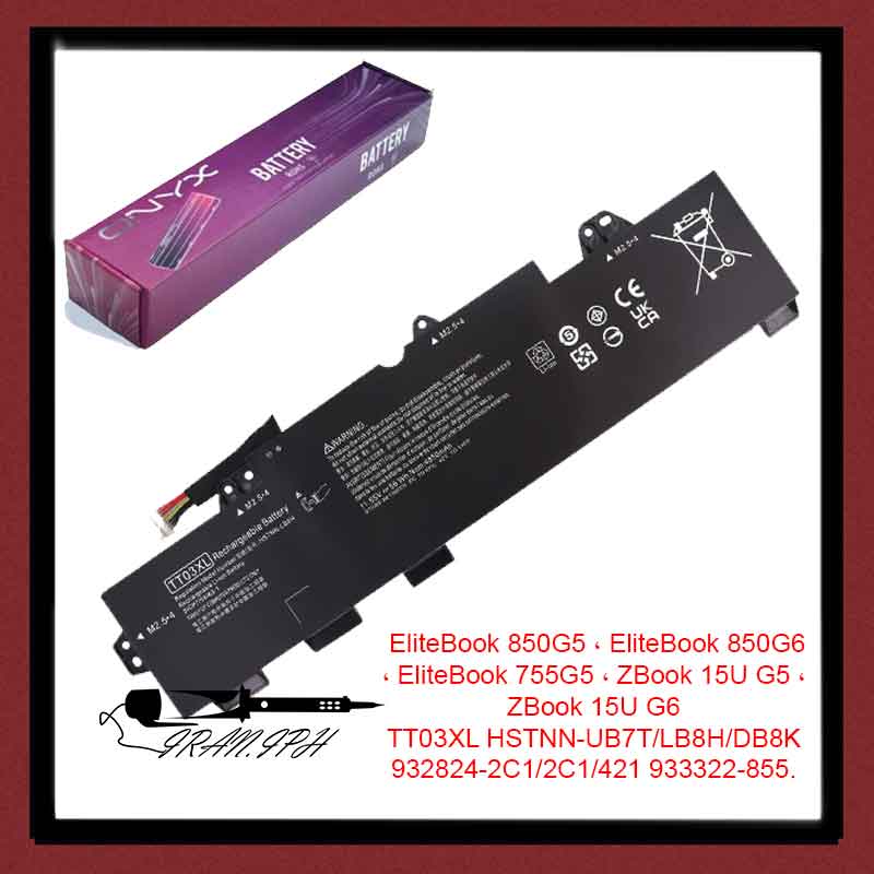 باتری لپ تاپ EliteBook 850 G5 با پارت نامبر : tt03xl – iraniph