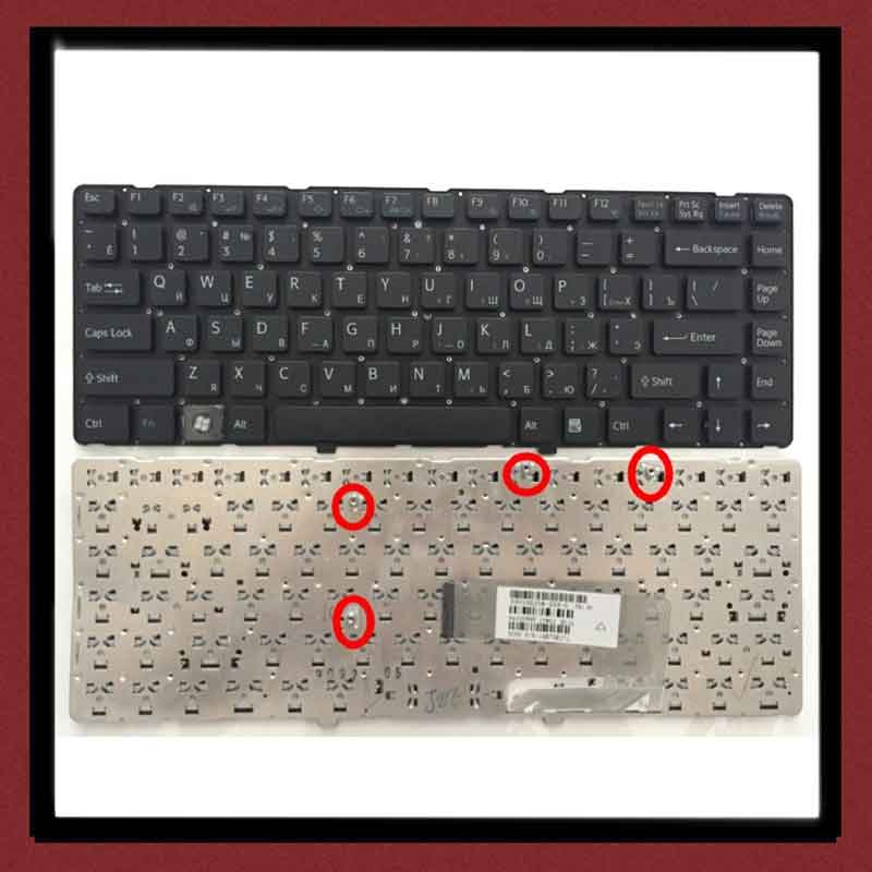 کیبورد سونی VGN-NW مشکی بدون فریم – iraniph