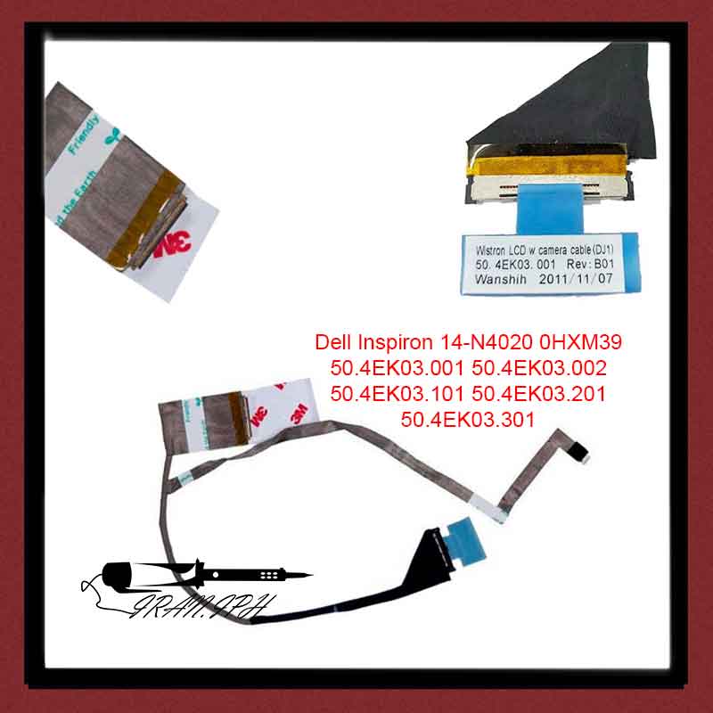 فلت تصویر ال ای دی Dell Inspiron N4030 N4020 0HXM39 HXM39 Dell Inspiron 14-N4020 0HXM39 50.4EK03 ...
