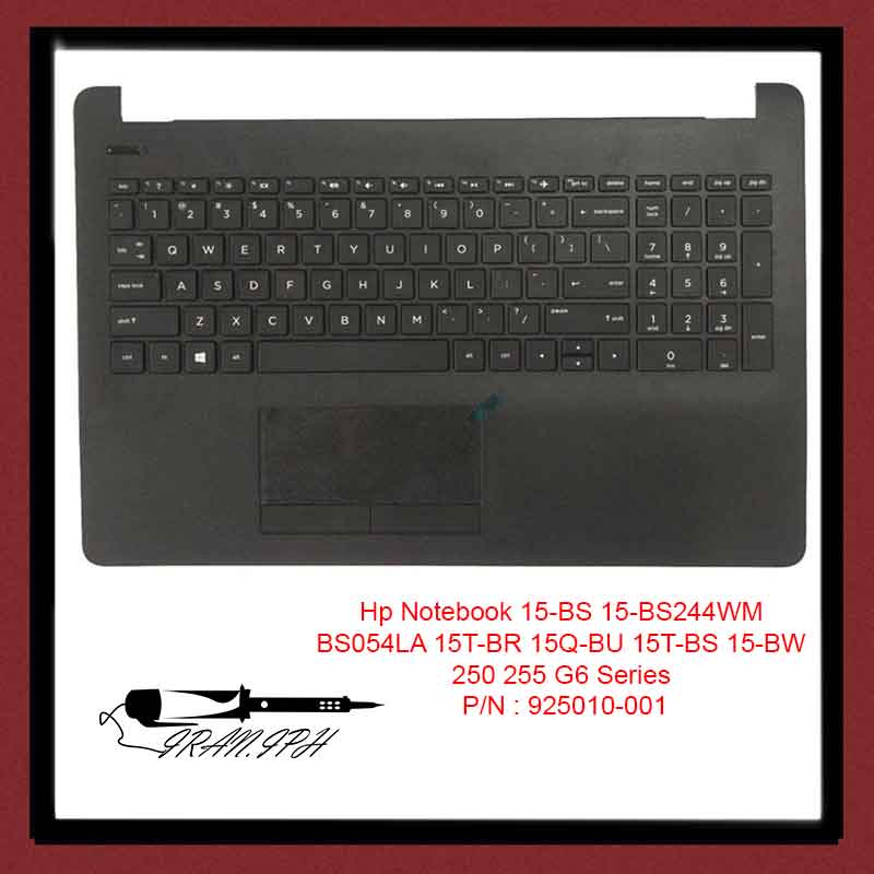 قاب دور کیبورد HP 15-BS – iraniph