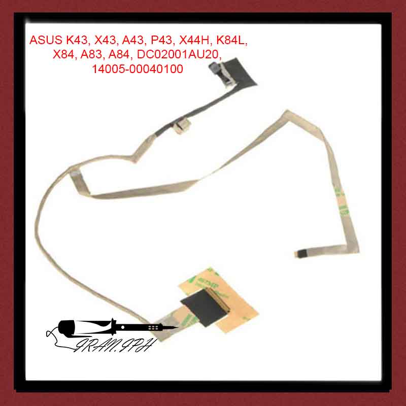 فلت تصویر ال ای دی لپ تاپ ایسوس k43 – iraniph