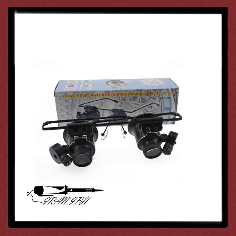 ذره بین عینکی ( بدنه فلزی ) – iraniph