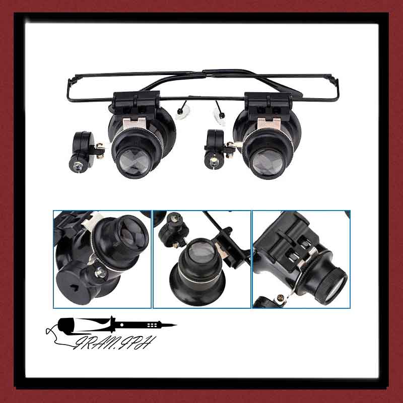 ذره بین عینکی ( بدنه فلزی ) – iraniph